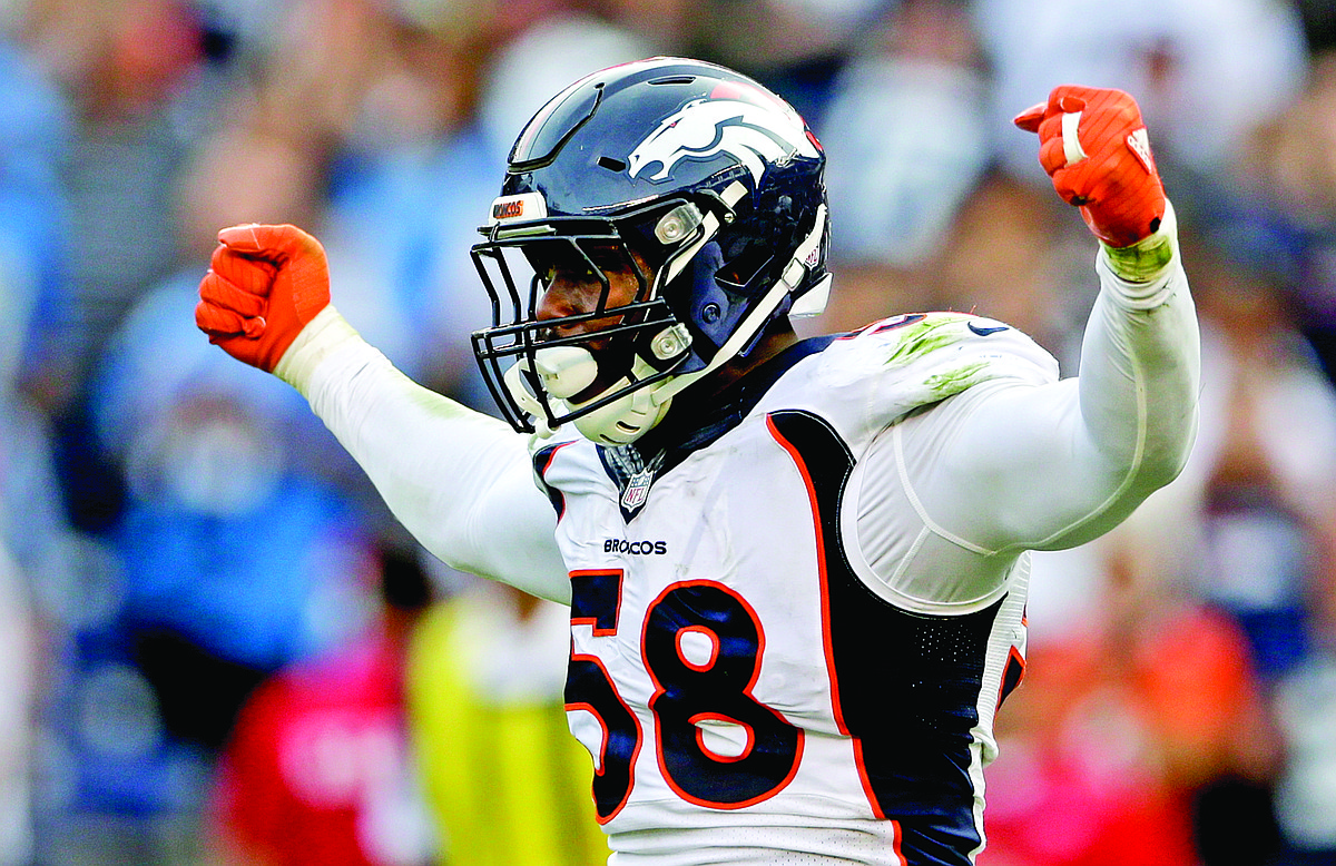 NFL star Von Miller has COVID-19, is in good spirits | Fulton Sun