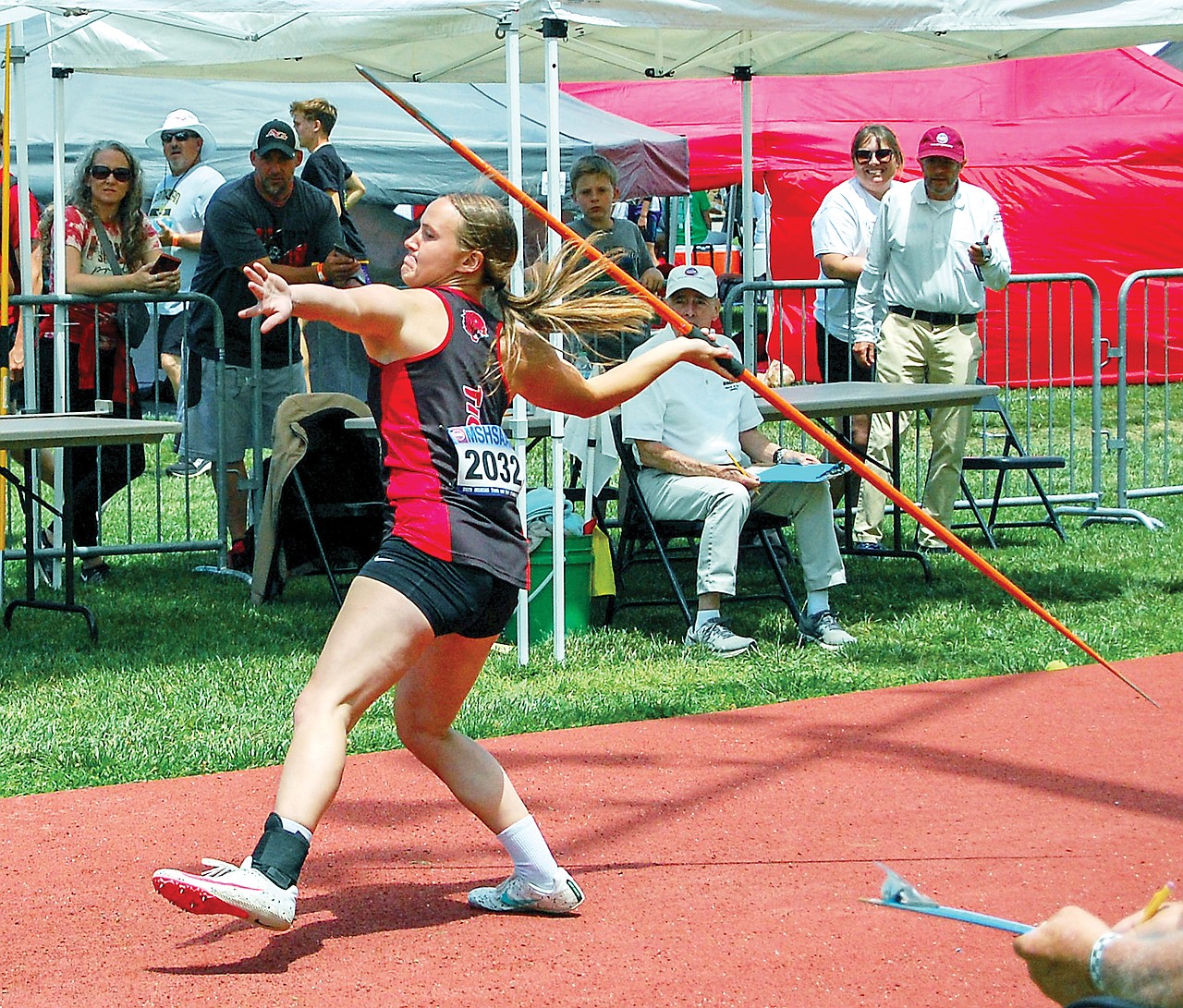 Belle’s Rehmert is top seed in girls javelin for Class 2 state track ...