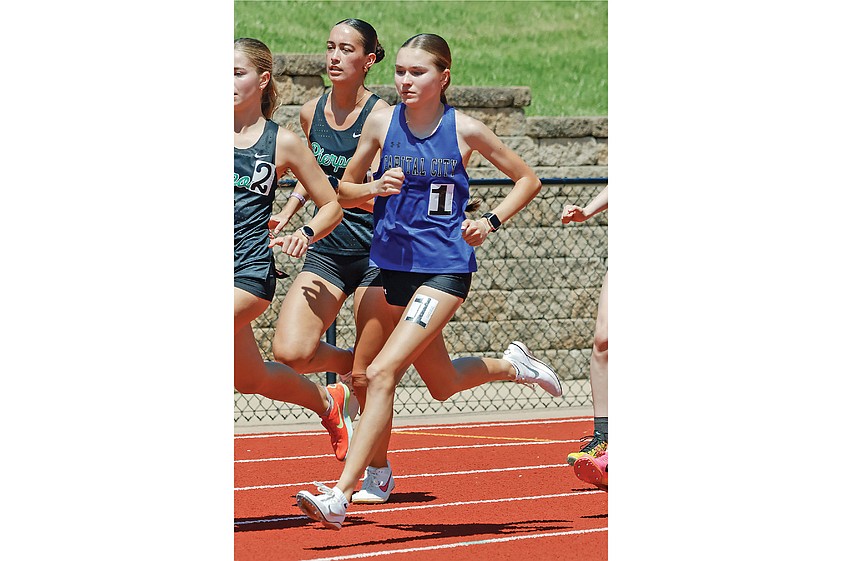 Capital City girls overcome inexperience to advance to state track and ...