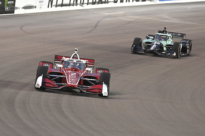 Newgarden continues dominance with sixth career win at Illinois oval ...