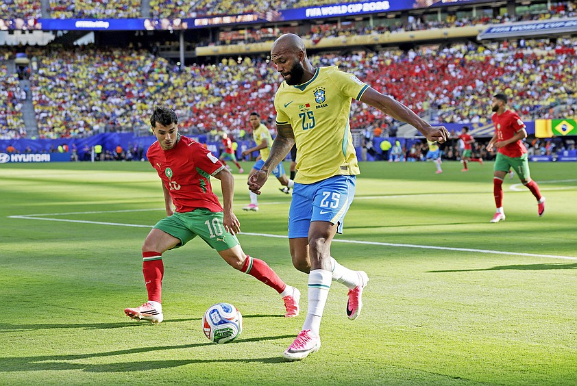 Junior helps Brazil rally for opening draw vs. Morocco | Jefferson City ...