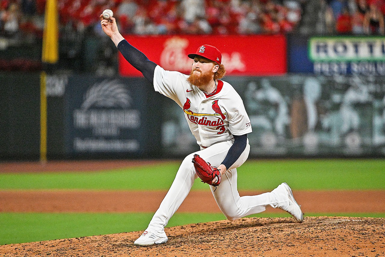 May pitches one-hit shutout as Cardinals blank Padres 3-0 | Fulton Sun