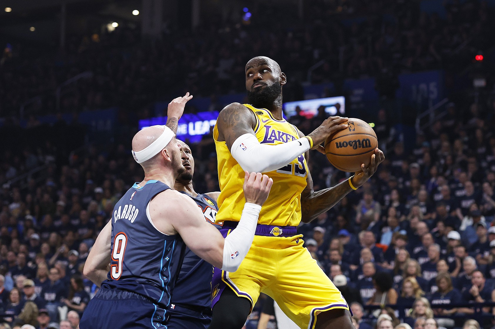 Thunder pull away from Lakers, maintain perfect playoff mark | Fulton Sun