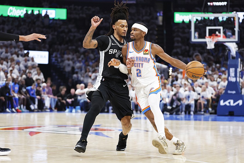 Gilgeous-Alexander pushes Thunder past Spurs for 3-2 edge | Jefferson ...
