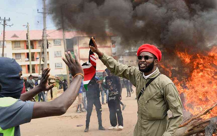 Protests over US Ebola site in Kenya result in two deaths | Jefferson ...