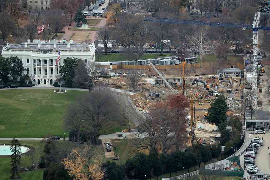 Trump forges ahead with DC cityscape transformation against growing ...