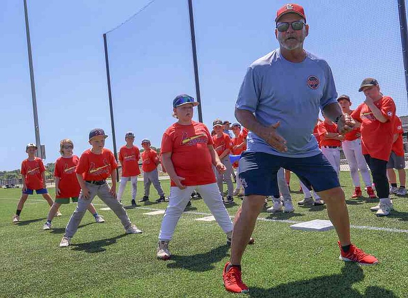 Former Cardinals share baseball fundamentals with young players ...