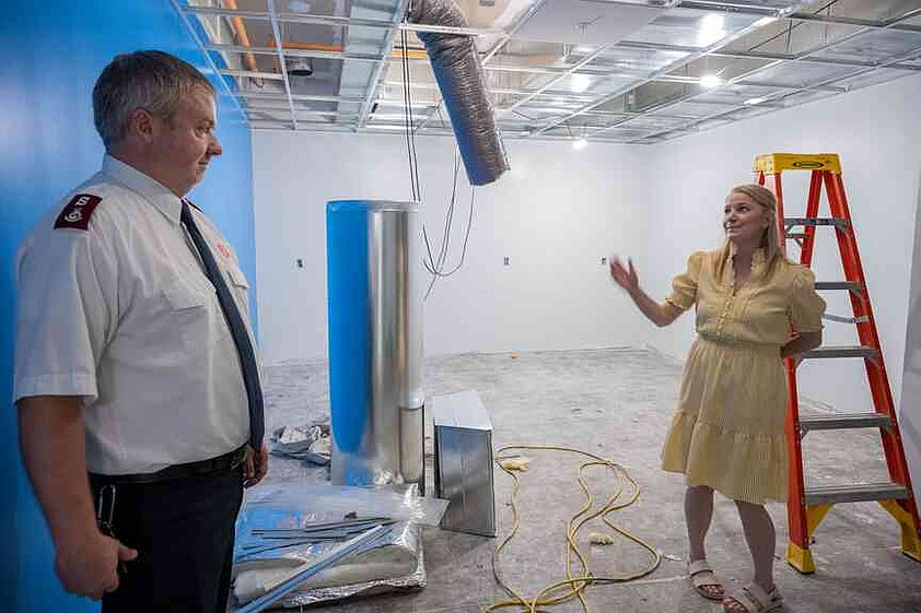 Salvation Army nearing completion on family suites, dining area ...