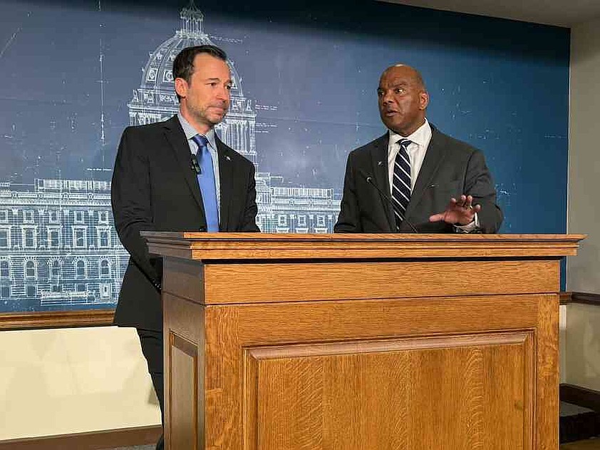 Running mate for Minnesota gubernatorial candidate was on Capitol ...